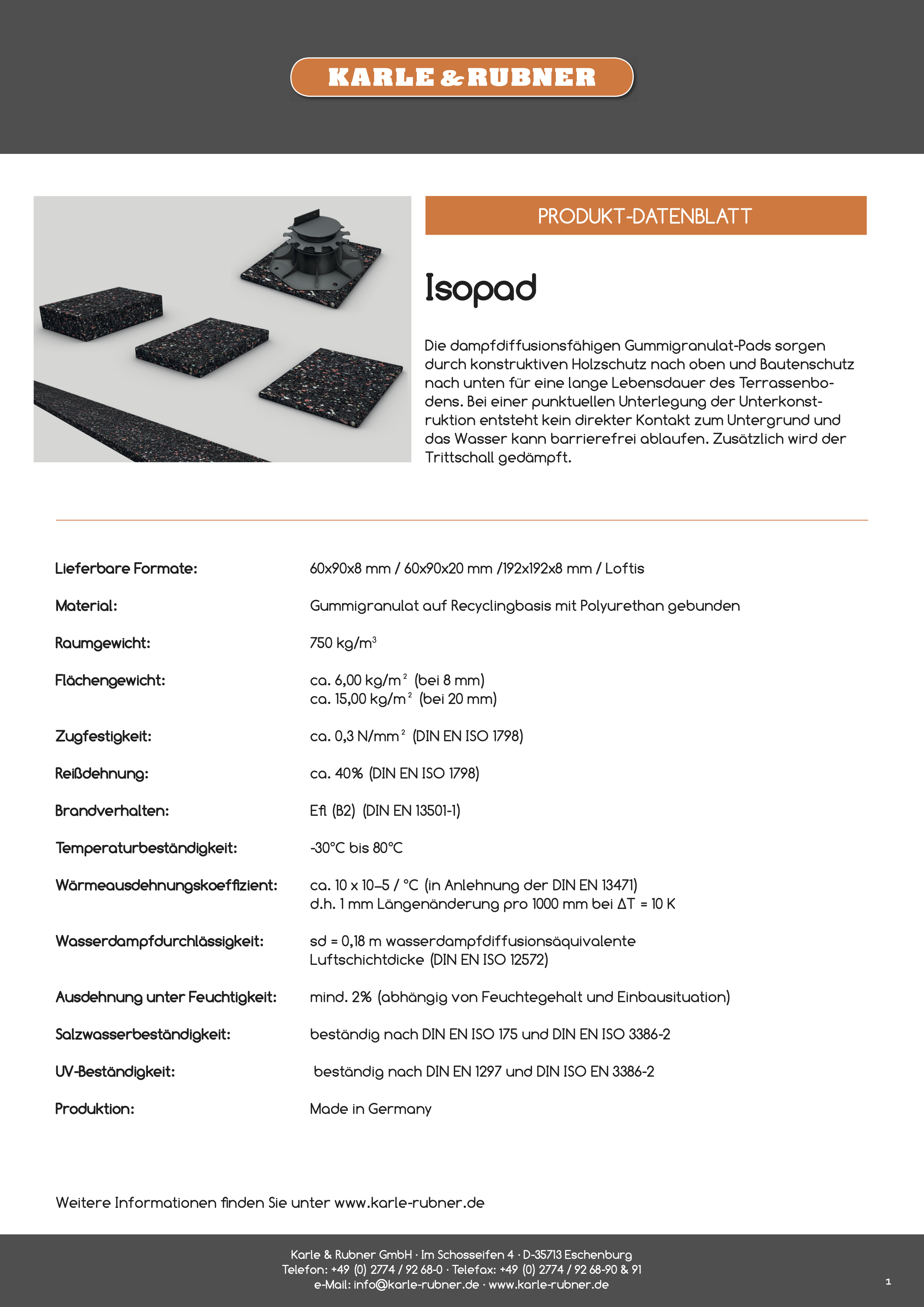 Isopad - terrassenbauen.com